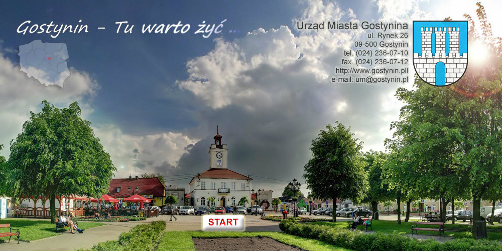 Miasto Gostynin - POWIAT GOSTYNIŃSKI | Prezentacja panoramiczna - wkraj.pl